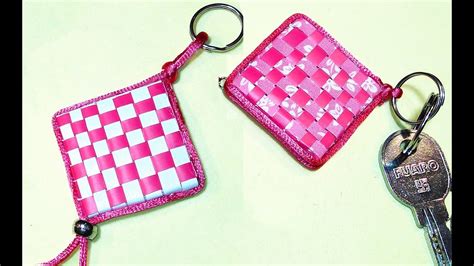 DIY Paper Keychain From Waste Material Scotch Tape And PAPER YouTube