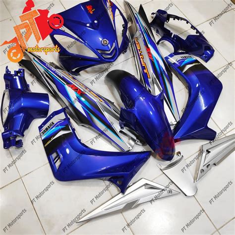 Yamaha Lc 135 V1 Body Set Cover Set Dpbmc Silver Biru Jupiter Mx 13