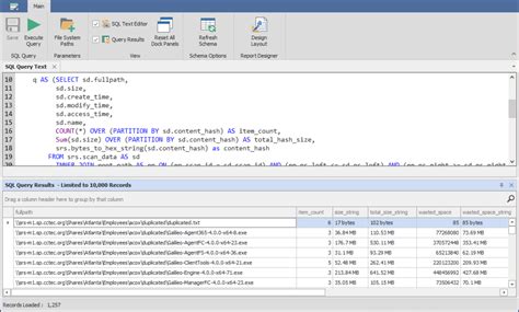 Creating A Report Micro Focus File Reporter 41 Client Tools Guide