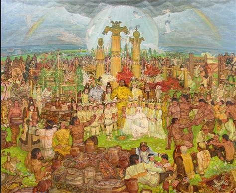The Middle World Yhyakh From A Series Yakut Heroic Epos Olonkho