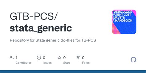 github gtb pcs stata generic repository for stata generic do files