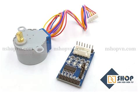 Module Uln2003 Kèm động Cơ Bước 28byj 48 5v Nshop