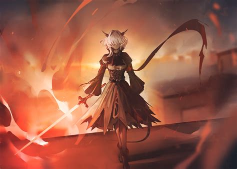 Talulah Arknights Drawn By Melon Danbooru