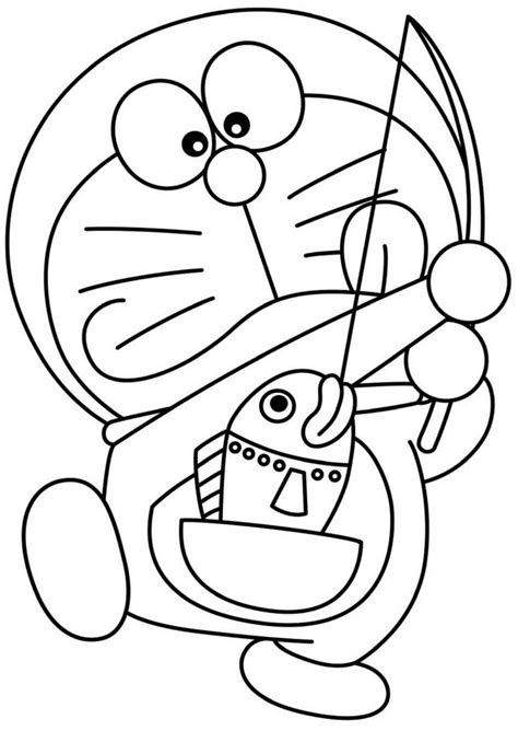 √kumpulan Gambar Mewarnai Doraemon Yang Banyak Dan Bagus