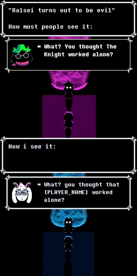 Evil Ralsei Is Fake News He Would Never Rralscuit