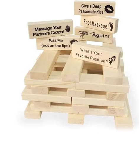 Erotisch Blokken Spel Game Spel Seks Sex Date Koppel 24