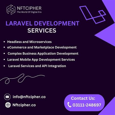 Nftcipher On Linkedin Nft Php Laravel Laraveldevelopers Laravelwebdevelopment