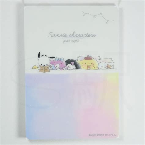 Kamio Japan Cute Model X Sanrio Characters A Memo Pad With Pencil Board