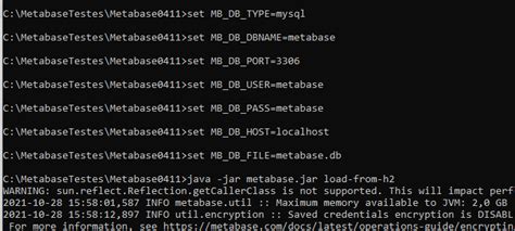 Migrate H To Mysql Metabase Discussion