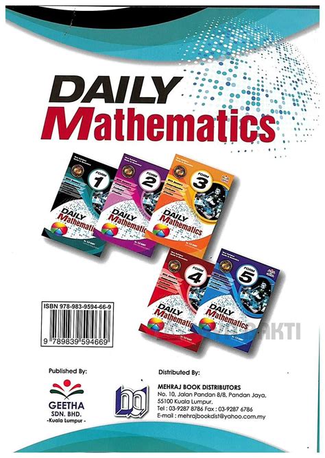 Daily Mathematics Form 1 Jaya Bakti