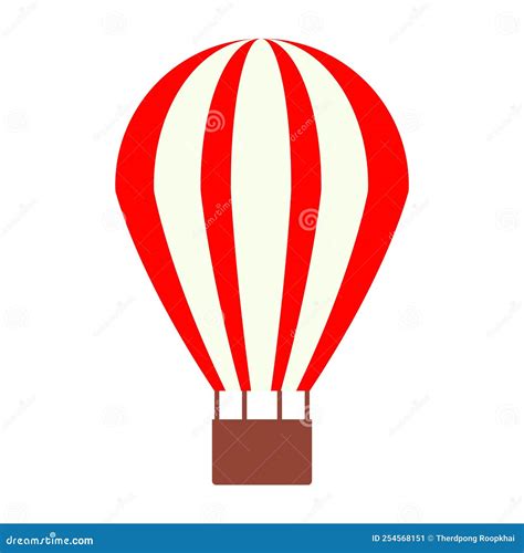 Cute Of Balloon On Cartoon Version Stock Vector Illustration Of