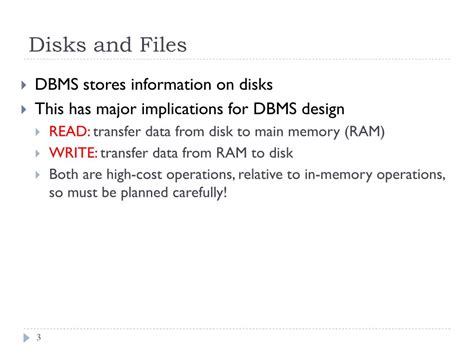 PPT Storing Data Disks And Files Chapter 9 PowerPoint Presentation