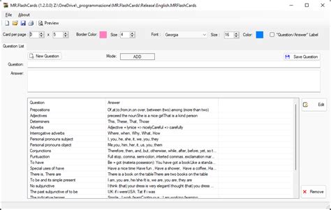 MR FlashCards Create You FlashCards For Studying Release Announcements Itch Io