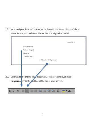 Quick Guide To Mla Format Mac PDF Quick Guide To Mla Format Mac PDF