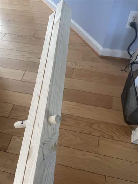 Dowel End Caps This Is Just A Jig Ive Made For A Folding Leg Like A