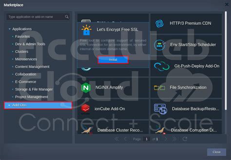 How To Install And Use The Lets Encrypt Free Ssl Add On Accuweb Cloud