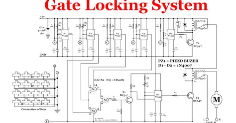 FREELY ELECTRONS Simple Key Operated Gate Locking System Electronics Project DIY