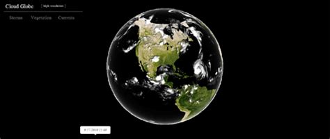 Maps Mania Two Years Of Global Cloud Cover Animated