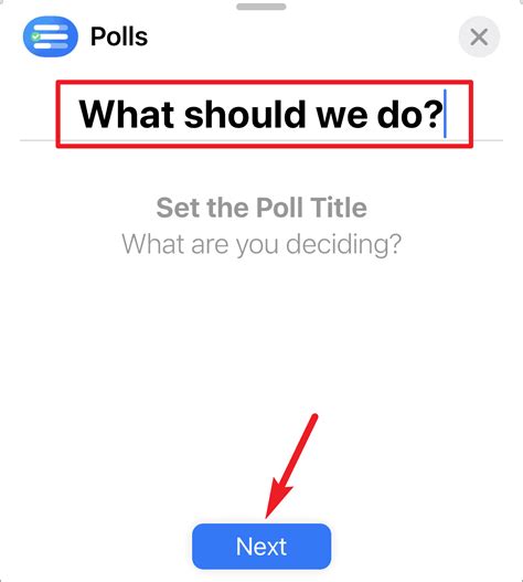 How To Create And Send A Poll In IMessage On IPhone