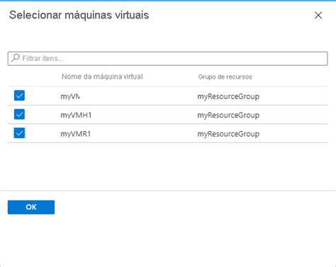 Fazer Backup De Vms Do Azure Em Um Cofre De Serviços De Recuperação