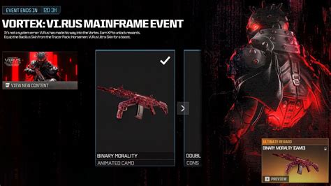 Mw3 And Warzone Vortex Virus Mainframe Event All Free Rewards One Esports