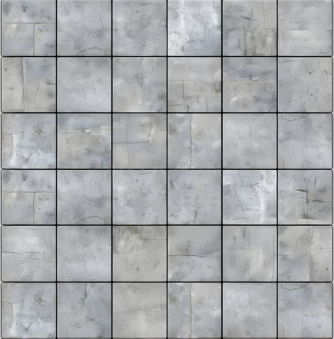 Seamless Grey Tile Floor Pattern Background Stock Illustration Illustration Of Neutral