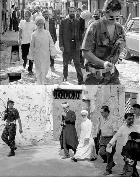 عکس جالب از جوانی آیت الله جنتی و حضور در جنگ بوسنی خبرآنلاین