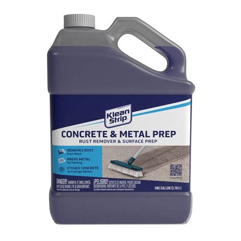 Klean Strip 1 Gal Concrete Etch Metal Prep And Rust Inhibitor Outdoor