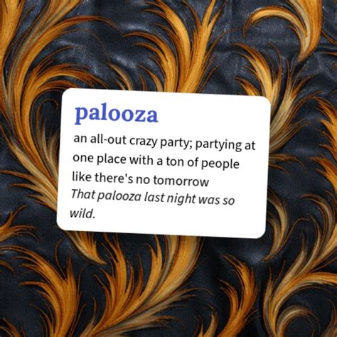 Urban Dictionary Palooza