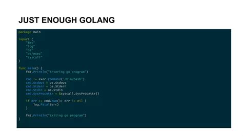 Linux Container Internals Pptx