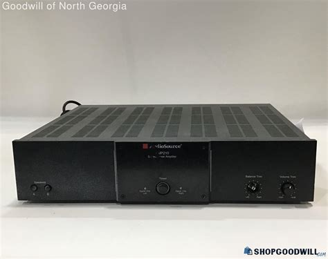 Audiosource Amplifier Amp210 Testedandworking Missing Knob