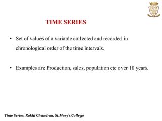 Statistics Time Series PPT