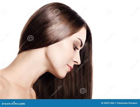 Muchacha Morena Hermosa Foto De Archivo Imagen De Belleza