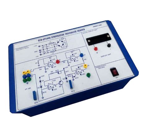 Rtd Temperature Transducer Trainer Almicroinstruments