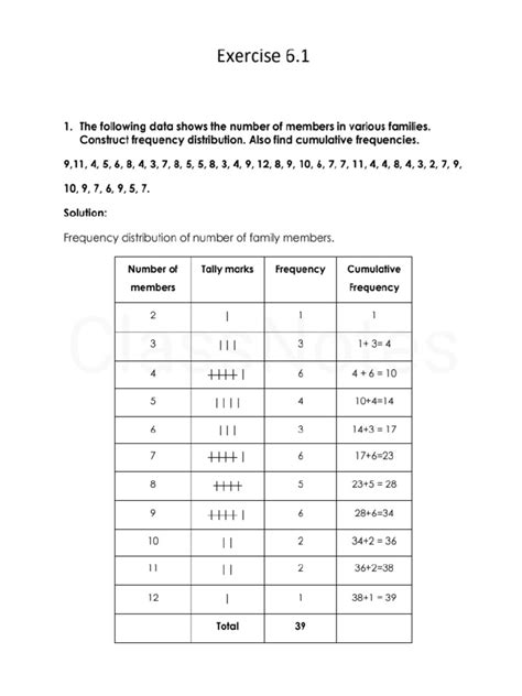 Class 10th Maths Science Group Exercise 61 Pdf