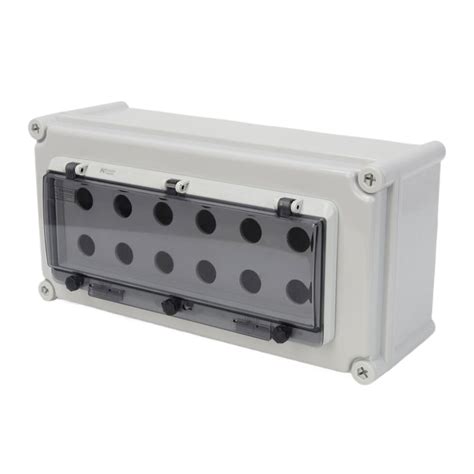 IP67 Waterproof Emergency Push Button Switch With Junction Box Control Waterproof Emergency