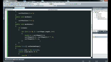 Tetris C Wpf Tutorial Teil 3 Youtube