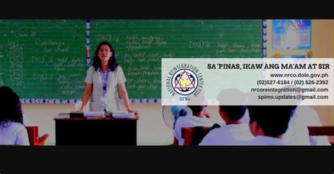 What Is Spims Program For Ofws Sa Pinas Ikaw Ang Maam At Sir Program Dubai Ofw
