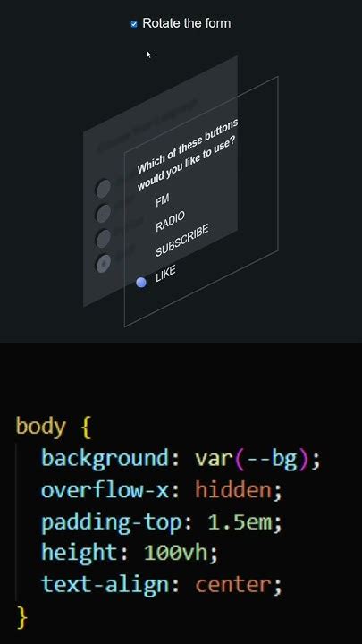 Create Awesome Radio Button Animation With Html And Css 🔘 Coding Html Htmlcss Youtube