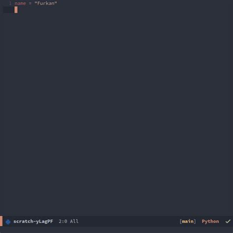 Python Smart F Strings Remacs