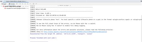 Java How To Run The Source Code Of “mvn Dependencytree” Stack