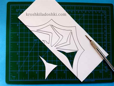 Jack Skellington S Paper Spider Snowflake Template Instructions