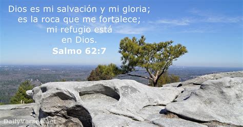 Salmo 62 7 Versículo De La Biblia