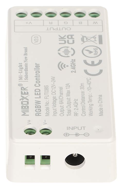 LED LIGHTING CONTROLLER LED RGBW WC RF GHz RGBW Controllers Remote Controls And LED