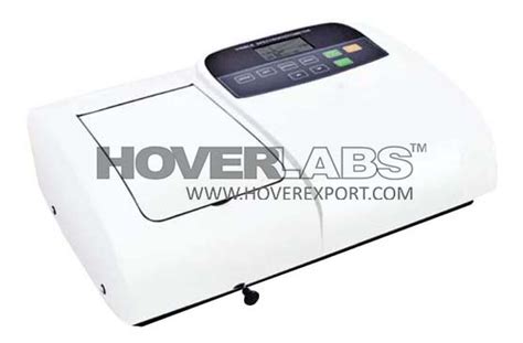 Microprocessor Single Beam Visible Spectrophotometer With Software Mo Hoverlabs