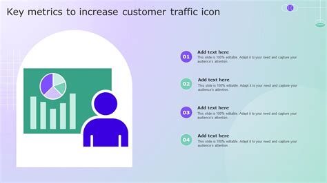 Key Metrics To Increase Customer Traffic Icon Ppt Example