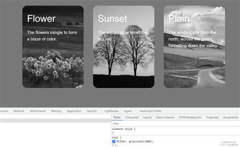 【css技巧】css Filter的神奇用法 褪色融合效果等css Fliter Csdn博客