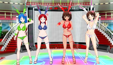 Summertime Saga Bikini Bunnies By Quamp On Deviantart