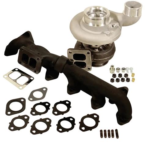 Bd Diesel Iron Horn Turbo Manifold Package Dodgeram 67l Cummins