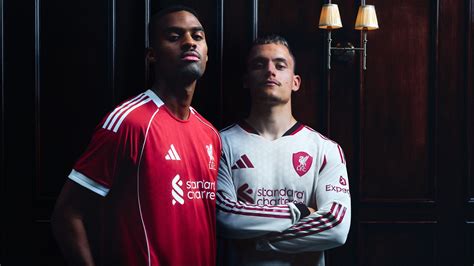 Adidas And Liverpool Fc Launch New Home And Away Jerseys For The 2025